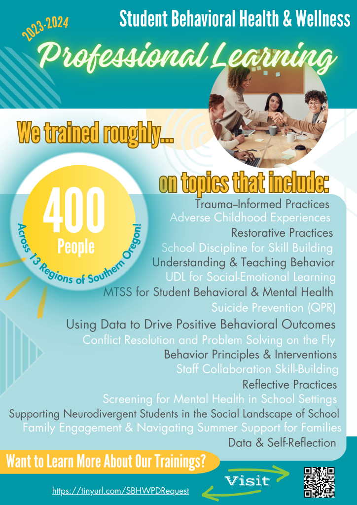 Student Behavioral Health and Wellness Team - Southern Oregon Education Service District
